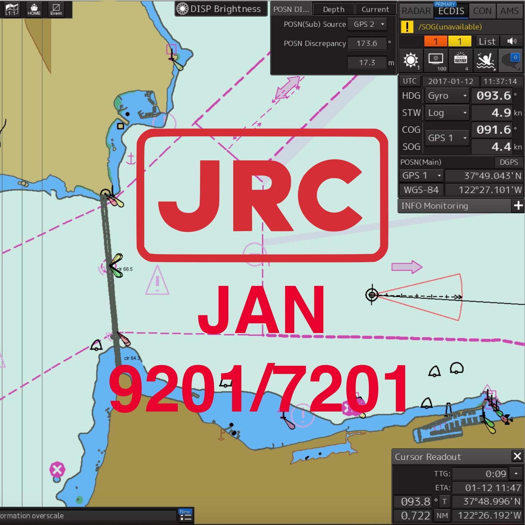 Прохождение Safebridge JRC JAN 9201/7201